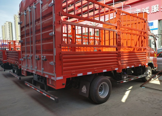 7T - Camioneta dos eixos HOWO do dobro de 10 T para o transporte dos rebanhos animais