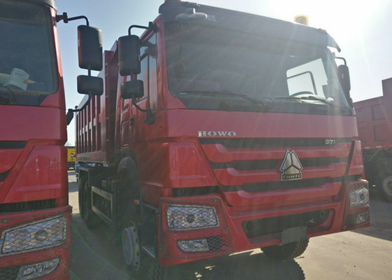 caminhão basculante pesado de 6x4 HOWO, caminhão de caminhão basculante 371HP para o transporte do cascalho