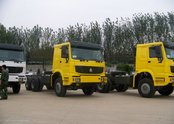 20T - Euro 30T 2 chassis automáticos do caminhão basculante de HOWO com sistema de levantamento médio