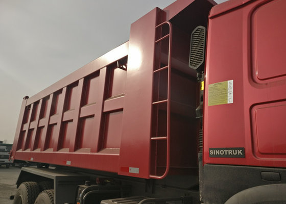 Caminhão basculante hidráulico 371 HP LHD 40Ton 15 - 20 CBM de Sinotruk de 10 rodas