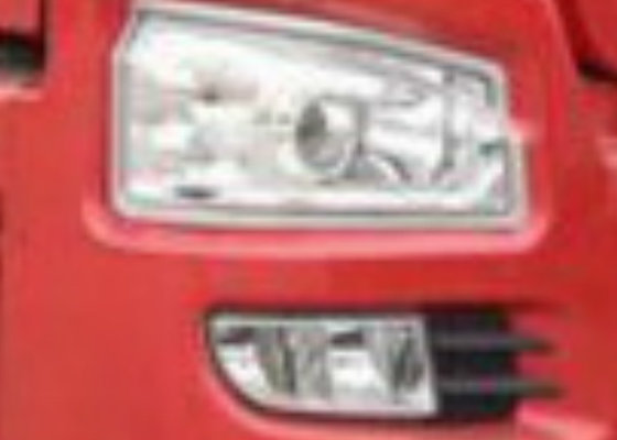 caminhão basculante pesado vermelho de 40t SINOTRUK HOWO com 336hp padrão de emissão do euro ii