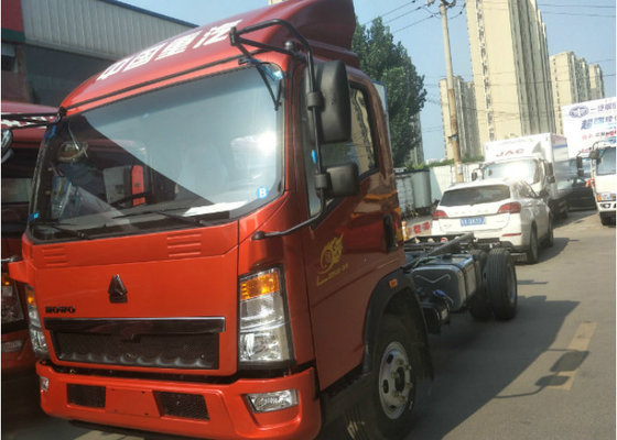 Capacidade de 10 toneladas de camioneta da distância entre o eixo dianteira e traseira da 3800 milímetro com padrão de emissão do Euro Ii