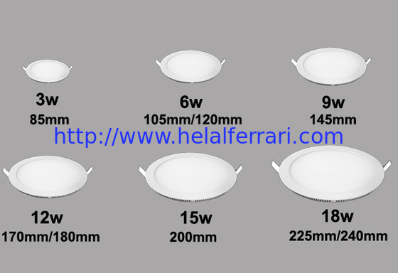 Energy Saving LED Panel Lighting 235mm x 20mm IP20 For Hotels supplier