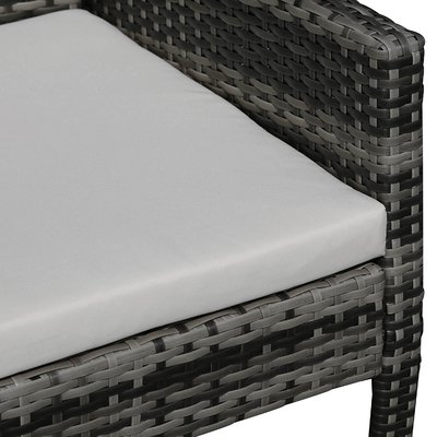 4pc Outdoor Patio Garden Furniture Wicker Rattan Sofa Set