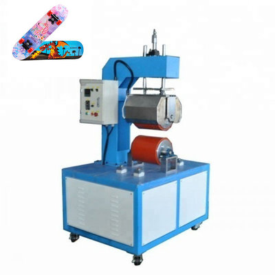 Hydraulic skateboard diy pattern heat transfer machine