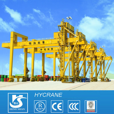China professional manufacturer portable rubber tyre container gantry crane supplier