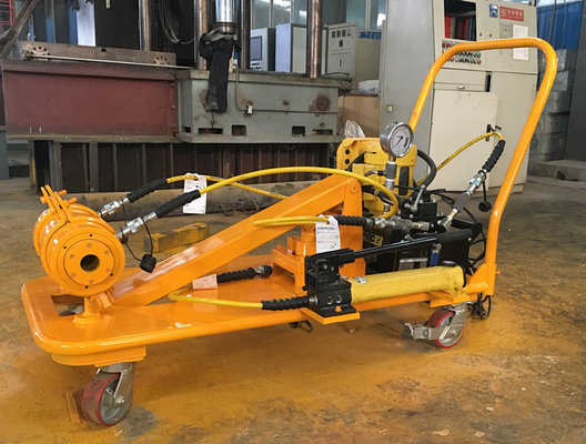 HQ34 60ton Mobile Bearing Mount/Demount Press, Bearing puller/pusher for Mounting Dismounting rolling bearing