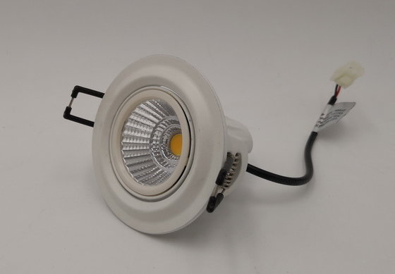 11w 880lm 72mm Gimbal Led Downlight , Led Recessed Spotlights Die Casting Al Housing