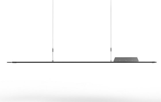300 X 1200 X 48mm Hanging Slim Square Led Panel Light 40w Dimmable For Drop Ceiling