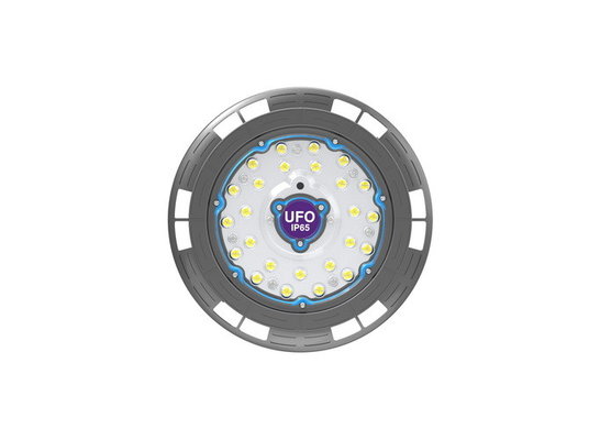 7800lm Warehouse Lighting Fixture 60w Led UFO High Bay Light 6000K For Industrial Use Gym Lighting