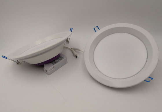 3000k 2800lm Led Waterproof Recessed Downlight Directional Lighting By 8 Inch External Driver PF0.9