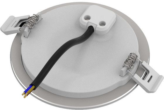 Recessed Circular Led Panel Light 450lm 122mm Waterproof Bathroom