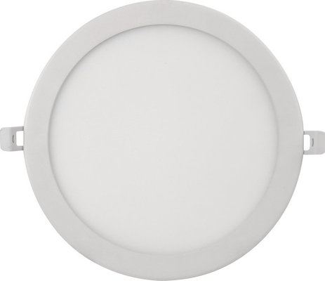 Ip44 Circular Ultra Thin LED Ceiling Panel Light D220 * 21mm 1440lm Cubicle Lighting