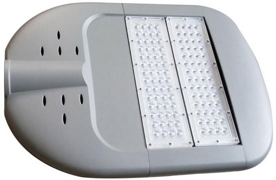 Non Dimmable Silver Commercial Outdoor Led Pole Lights Lightning Protection For Public Lighting
