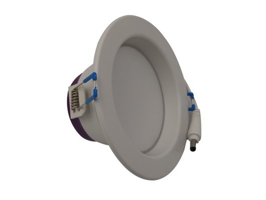 100 Degree 10w 150mm Led Downlight wet location Bathroom Rotary Al 220 - 240v Dimmable  3000k