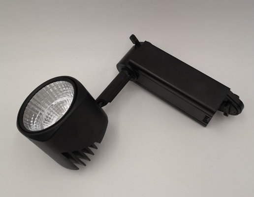 Expandable Side Mount LED Ceiling Track Lights , 24° 60° Led Rail Track Lighting PF0.95 26w