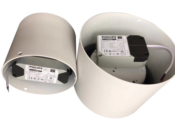 12W Ceiling Mounted Led Spotlights CRI90 45 Degree 90 Lm Per Watt  COB
