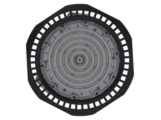 Exhibition Hall 100w Round LED High Bay 270 X 151 Mm Size 130 Lm/W Light Efficiency