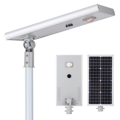 Direction Adjustable Solar Powered Street Lights Integrated Aluminum Housing
