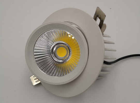 15w  88 * 55mm Directional Led Down Lights For Open Kitchen 1250lm Adjustable