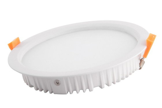 120 Degree 12w Led Ceiling DownLight , 3000 / 4000 / 5000k Flat Led Downlights For Office Lighting