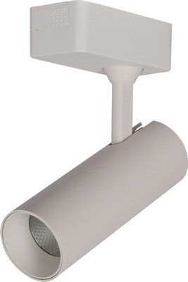 LED ceiing track lights 10w white housing 4000K 15 degree CE approved round shape