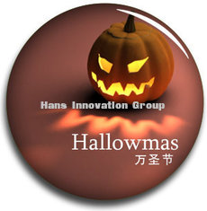 China Hallowmas gift speaker Promotional USB mini Vibration Speaker Badge SMD03 supplier