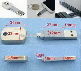 China micro usb cable key chain mini usb cable M42 supplier