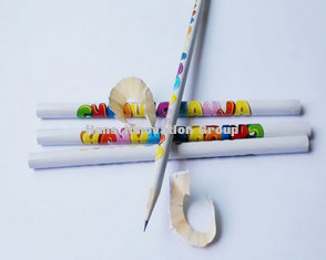 China High quality hexagonal pencil with white logo printing PEN2003 supplier