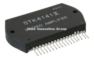 China Original stereo power amplifier ic stk4141 ii supplier