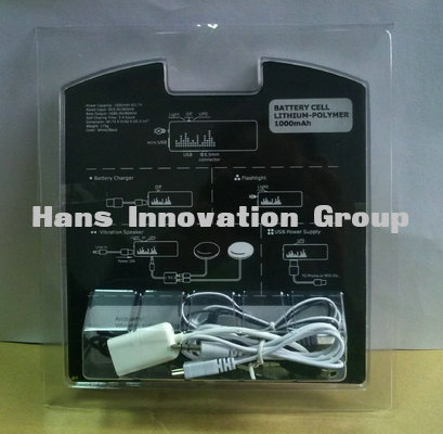 mobile USB flashlight bank power supply with vibration speaker supplier