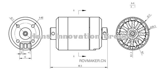 ROV propeller underwater motor supplier