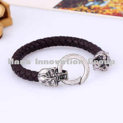 Best selling top grade personalized braided pu bracelets manufacturer supplier