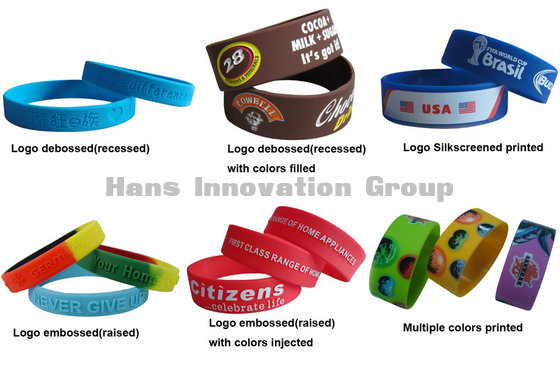 Wholesale Personalized Cheap Custom Silicone Bracelets supplier