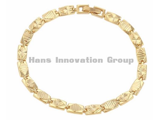 wholesale fashion imitation 24kt dubai gold jewelry bracelets supplier