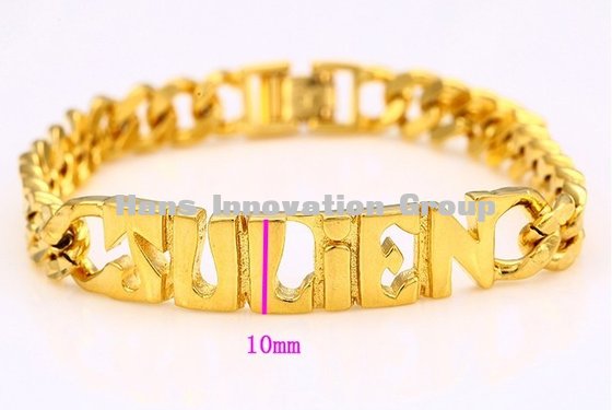 imitation fine jewelry goldfield chains letter name supplier