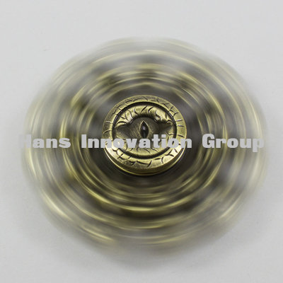 Metal electroplate fidget spinner toys supplier