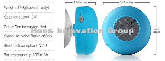 Wireless Stereo Water Floating Waterproof Bluetooth Speaker for Swimming Pool supplier