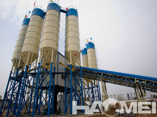 HZS120 Concrete Batching Plant CE certification! Best Quality Low Price
