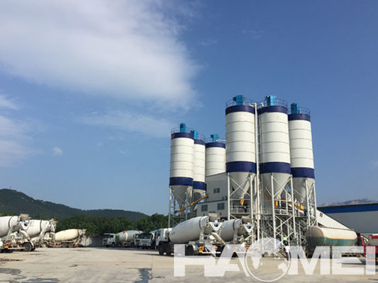 HZS120 Commercial Concrete Batching Plant CE certification! Best Quality Low Price