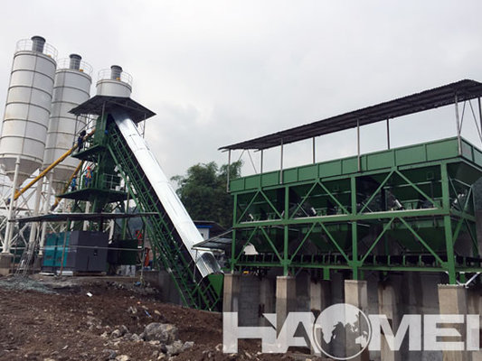 CE certification! Best Quality Low Price Maintenance Of HZS120 central mix concrete plant