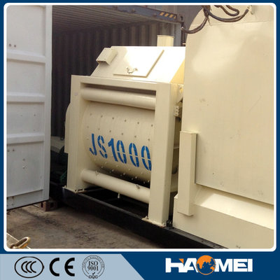 CE certification! Best Quality Low Price Maintena JS1000 twin shaft electric concrete mixer Sale With Competitiv