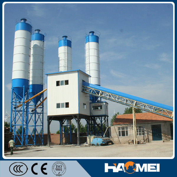 CE certification! Best Quality Low Price Maintenance Of HZS120 stationary concrete mixing plants