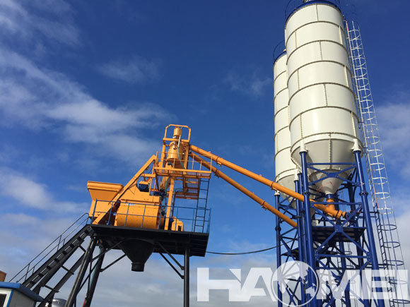 CE certification! Best Quality Low Price Maintenance Of HZS120 central mix concrete batch plant