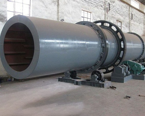 800*8000mm Rotary Dryer for Drying Gypsum Powder in Building Industry