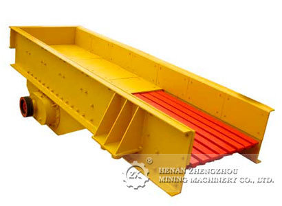 High Efficiency Vibration Grizzly Feeder for Mining and Metallurgy