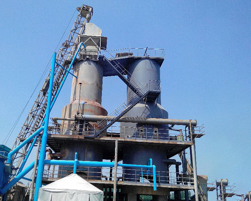Vertical Kiln for  Cement and Laterite Production Process