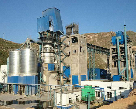 Vertical Kiln for  Cement and Laterite Production Process