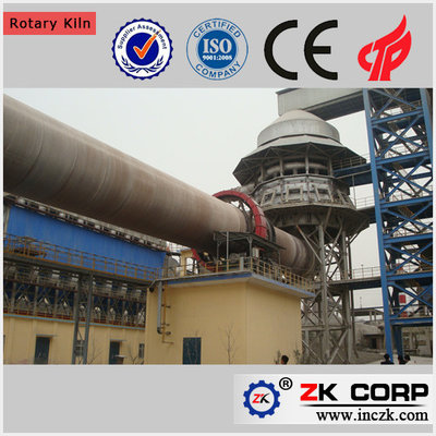 Alumina Calcination Rotary Kiln / Rotary Kiln Incinerator Price