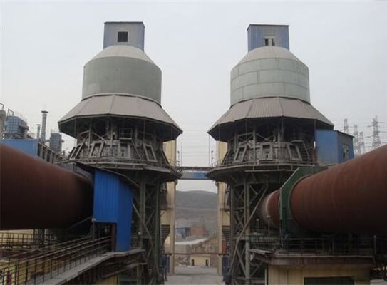 Limestone Slag Calcined Dry Process Rotary Kiln for Cement Making Plant